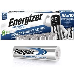 Energizer Ultimate Lithium AA Batteries L91 1.5V Pack of 10